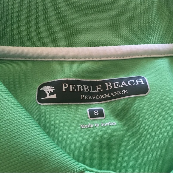 Pebble Beach | Shirts | Pebble Beach Performance Polo Shirt S | Poshmark